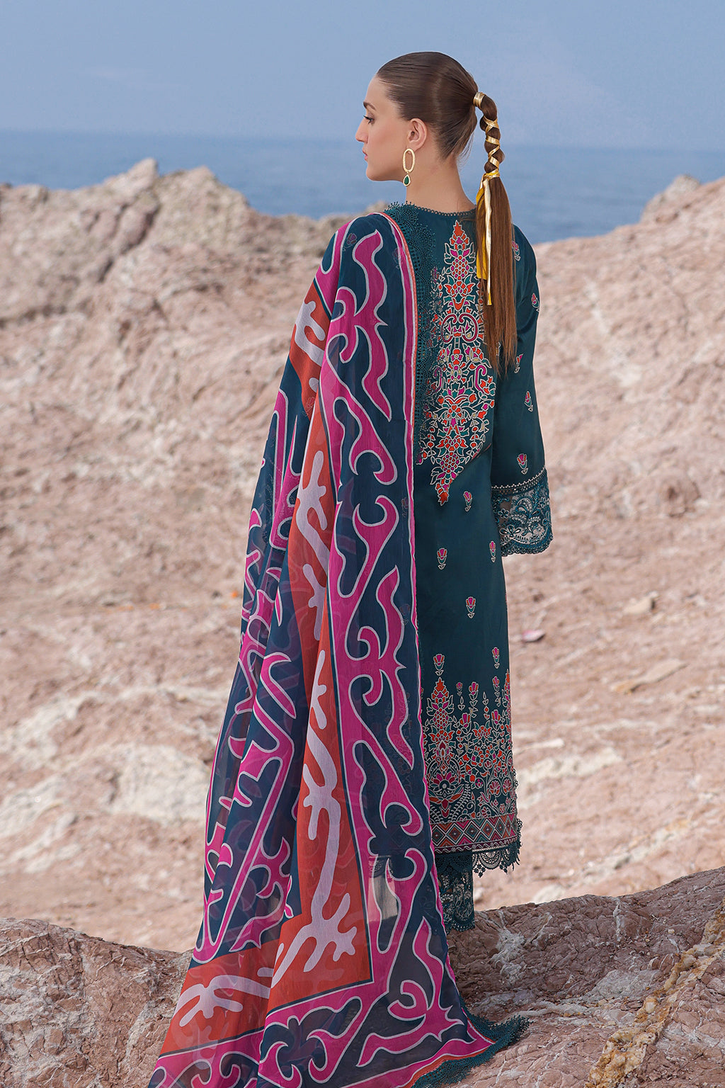 Peacock Ayzel Brand Original Fabrics Retail